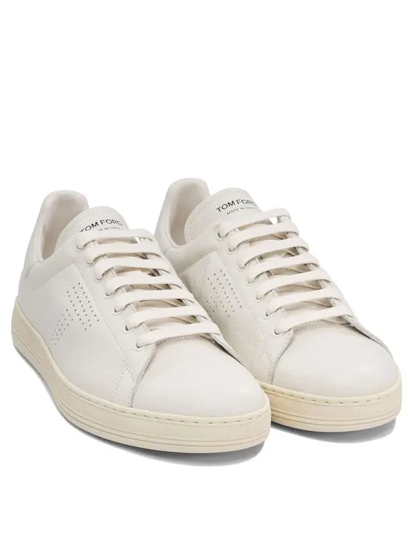 Tom Ford Low Top Sneakers In Beige - 32% Off | Editorialist