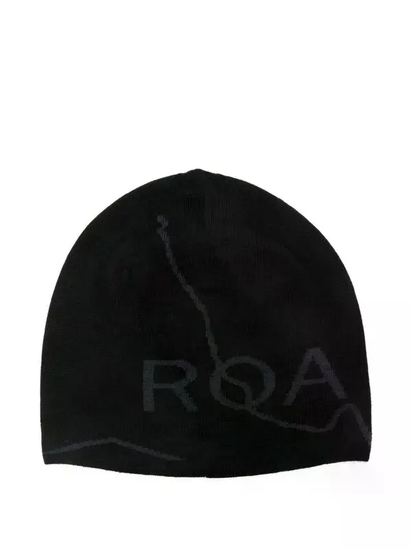ROA Logo-print Beanie - Black
