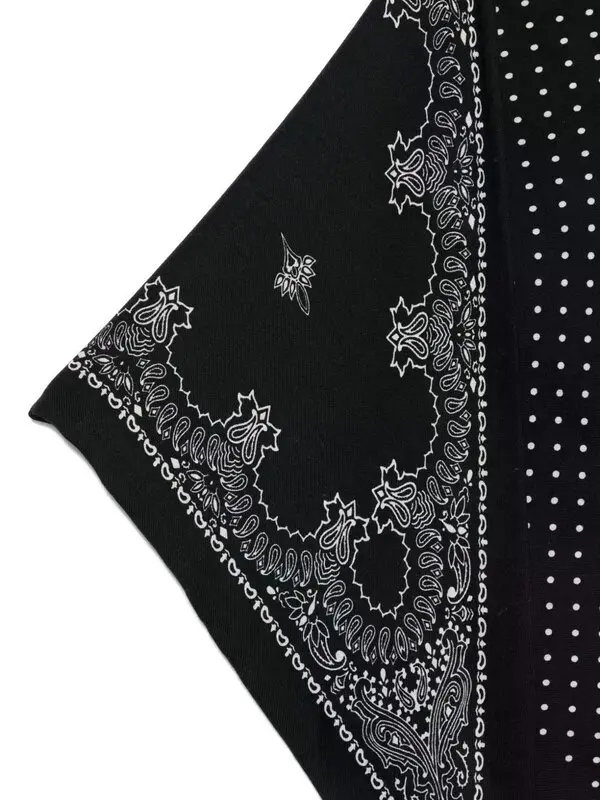 Destin Judy Triangular Scarf - Black