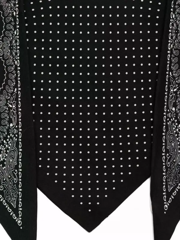 Destin Judy Triangular Scarf - Black