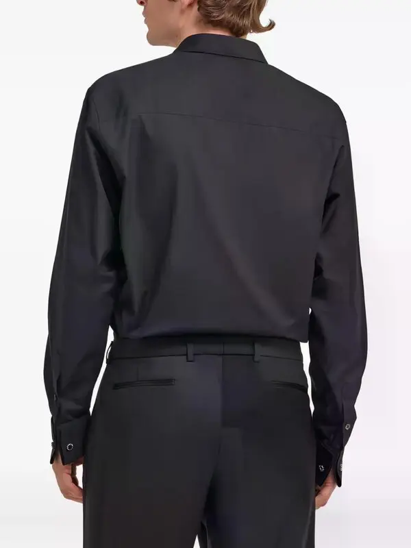 Roberto Cavalli Zebra-print Buttoned Shirt
