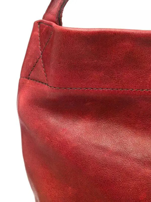 SOMMET Large Lidia Buckle-strap Leather Shoulder Bag