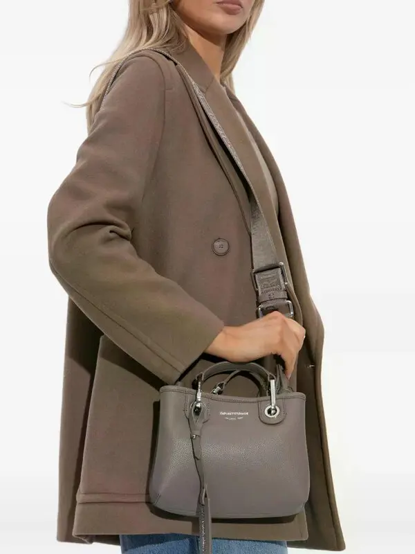 Emporio Armani Logo-plaque Top-handle Tote Bag