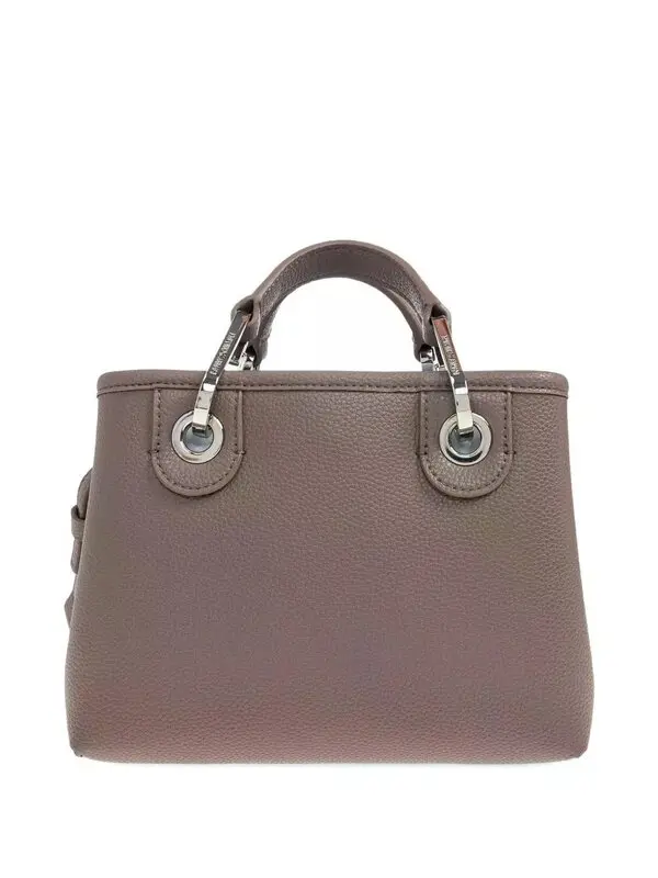 Emporio Armani Logo-plaque Top-handle Tote Bag