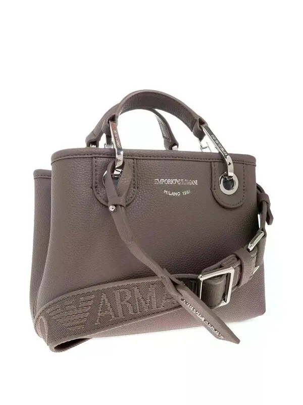 Emporio Armani Logo-plaque Top-handle Tote Bag
