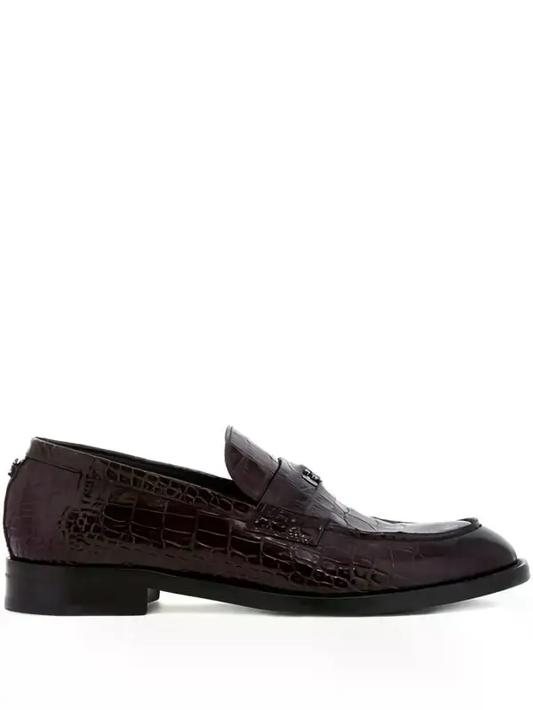 Roberto Cavalli Crocodile-embossed Loafers