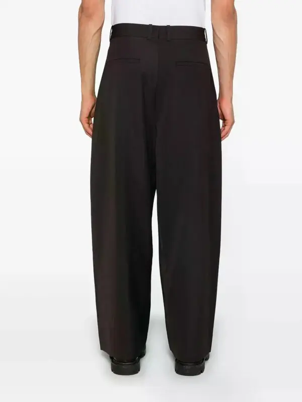 Studio Nicholson Line Trousers - Brown