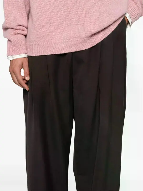 Studio Nicholson Line Trousers - Brown