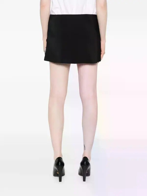 Amen Beaded-embellished Panel Mini Skirt