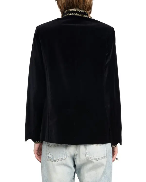 Zadig&Voltaire Verysa Velvet Blazer