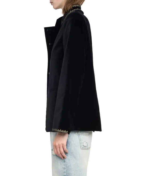 Zadig&Voltaire Verysa Velvet Blazer