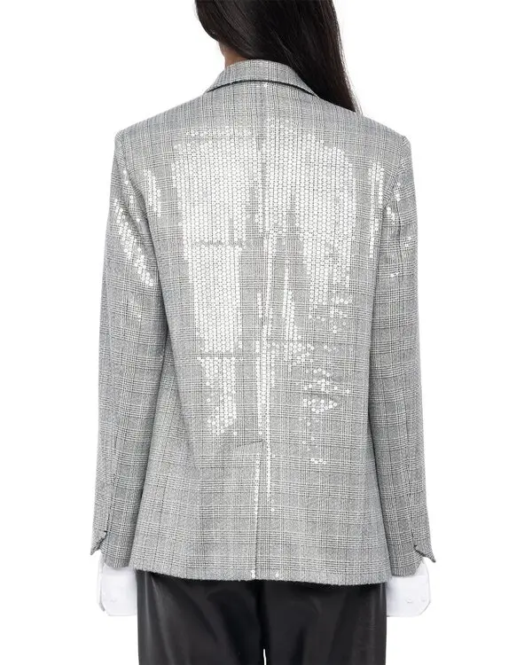 Zadig&Voltaire Vanille Sequined Blazer