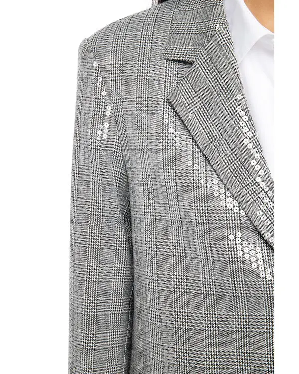Zadig&Voltaire Vanille Sequined Blazer