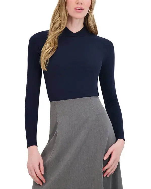 POINT Knit Mandarin Top