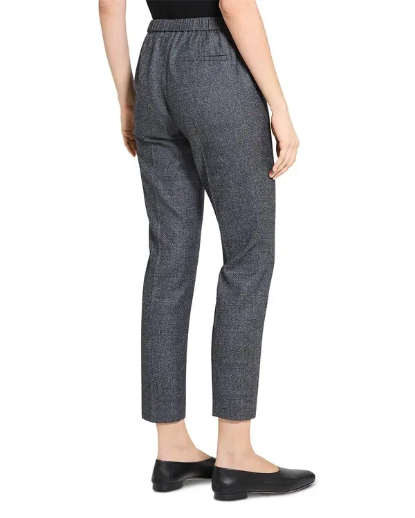 Theory Treeca Pull-on Marle Wool Pants