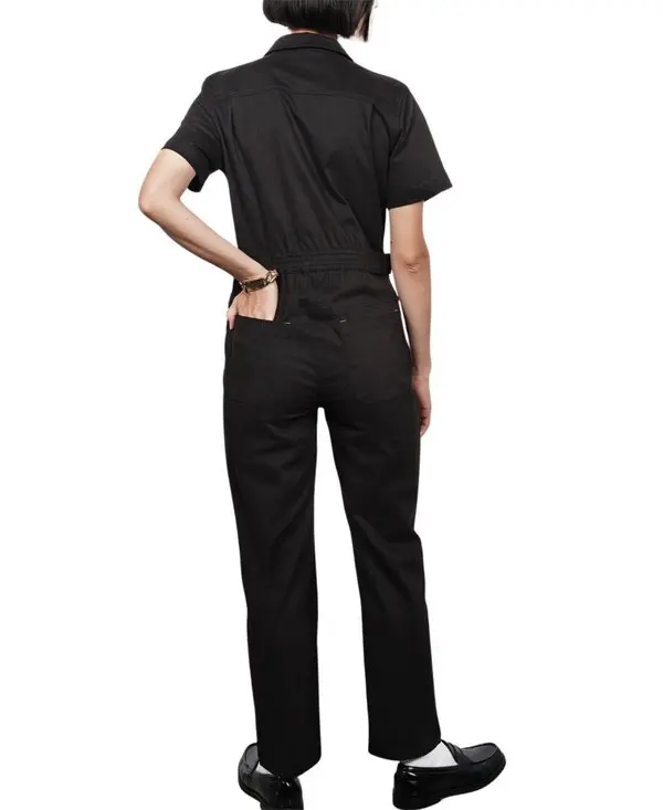 WILDFANG High Waisted Coverall - Black
