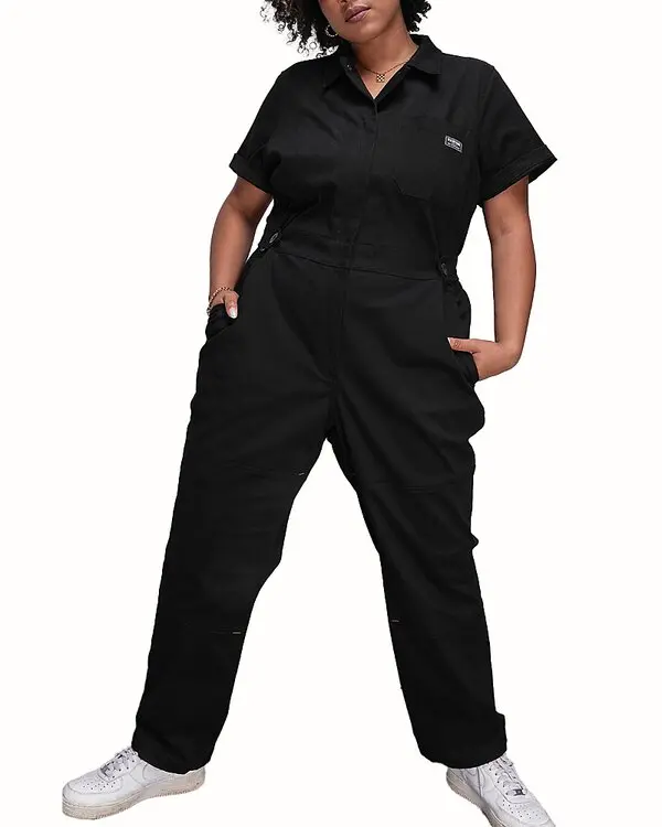 WILDFANG High Waisted Coverall - Black