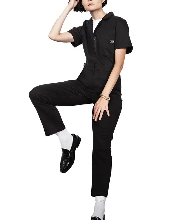 WILDFANG High Waisted Coverall - Black