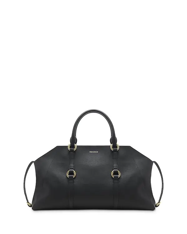 Alexander McQueen Farringdon Maxi Bag - Black