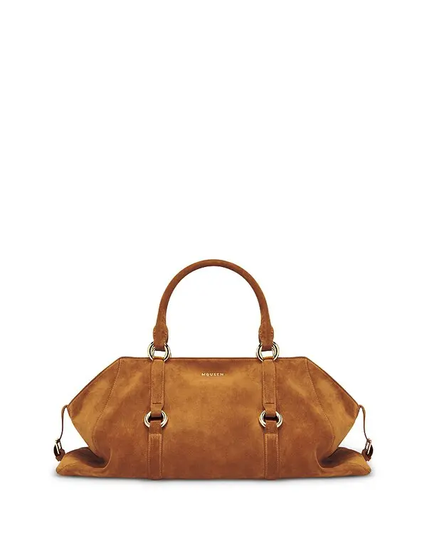Alexander McQueen Farringdon Medium Bag - Old Brown