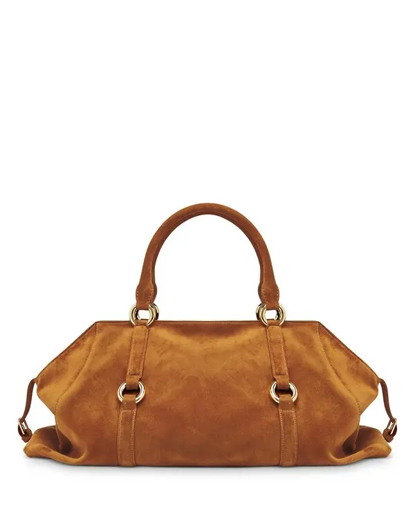 Alexander McQueen Farringdon Medium Bag - Old Brown