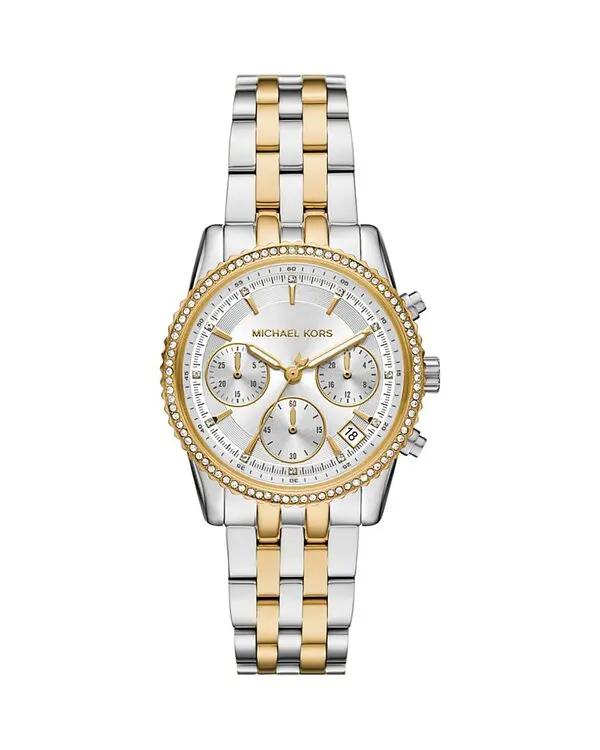 Michael Kors Mini Ritz Chronograph, 35mm - Multi/two Tone