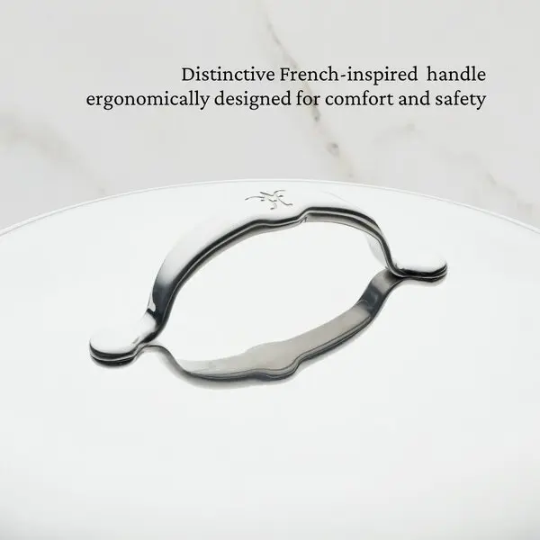 HESTAN Probond Luxe 14 Professional Clad Stainless Steel Wok With Dome Lid