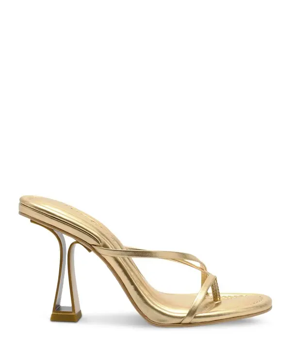 Cult Gaia Soriah Sandals - Brass