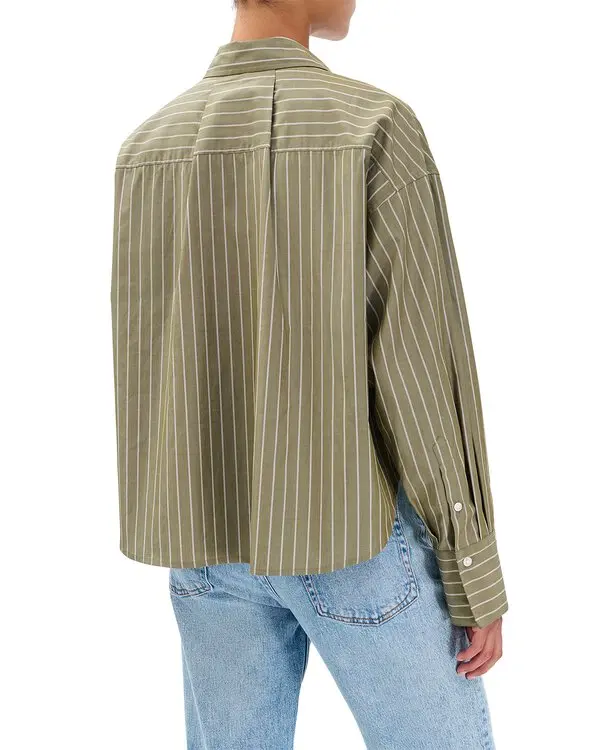 Rag & Bone Martha Poplin Stripe Shirt