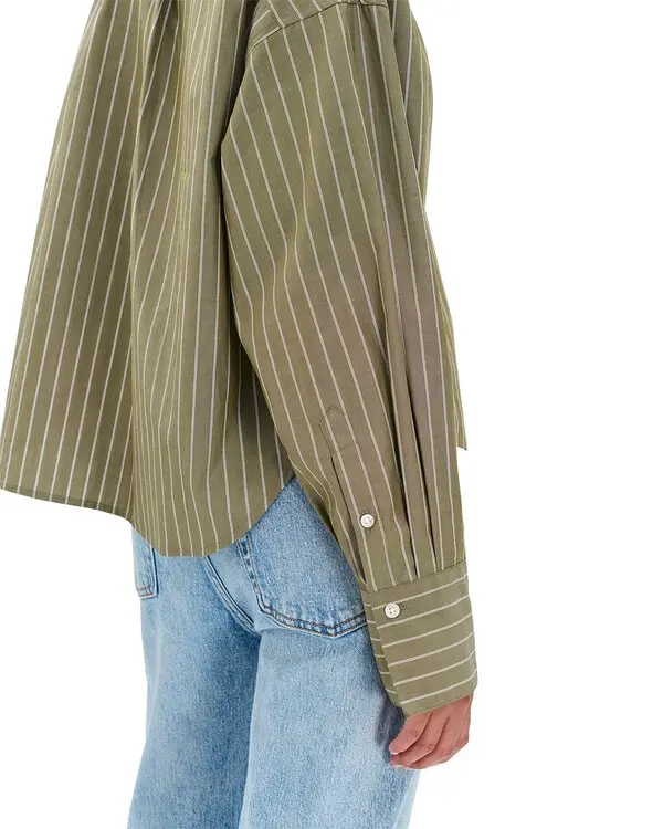 Rag & Bone Martha Poplin Stripe Shirt