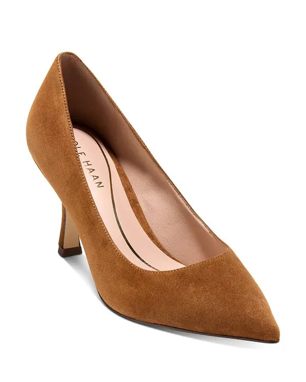 Cole Haan Vivica Pumps - Tobacco Suede