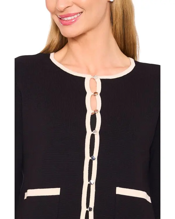 CECE DUPRAZ Tipped Cardigan