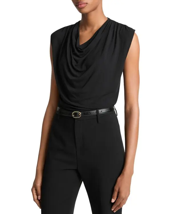 Vince Draped Top - Black