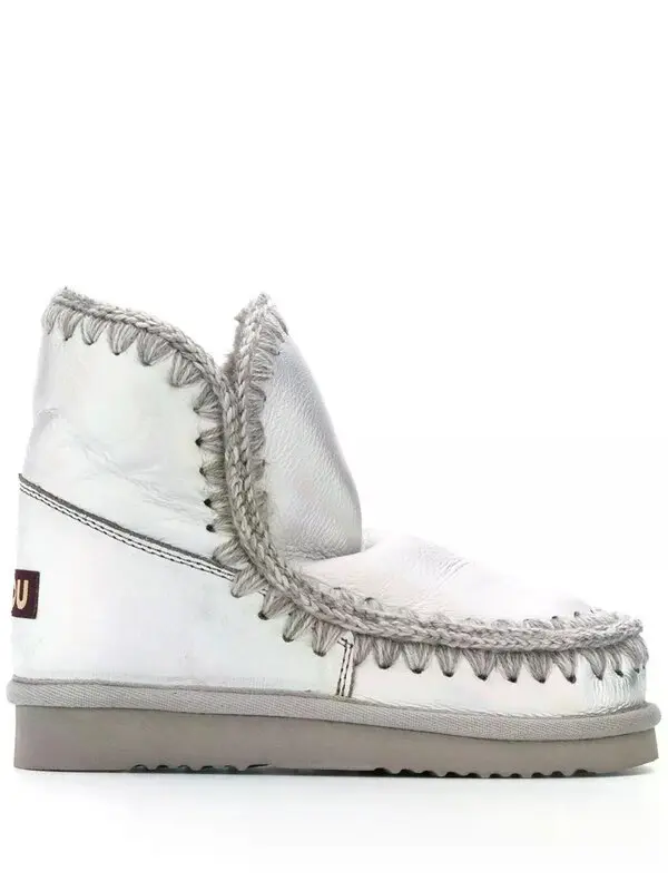 Mou Eskimo Metallic Ankle Boots