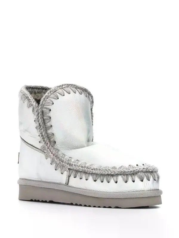 Mou Eskimo Metallic Ankle Boots