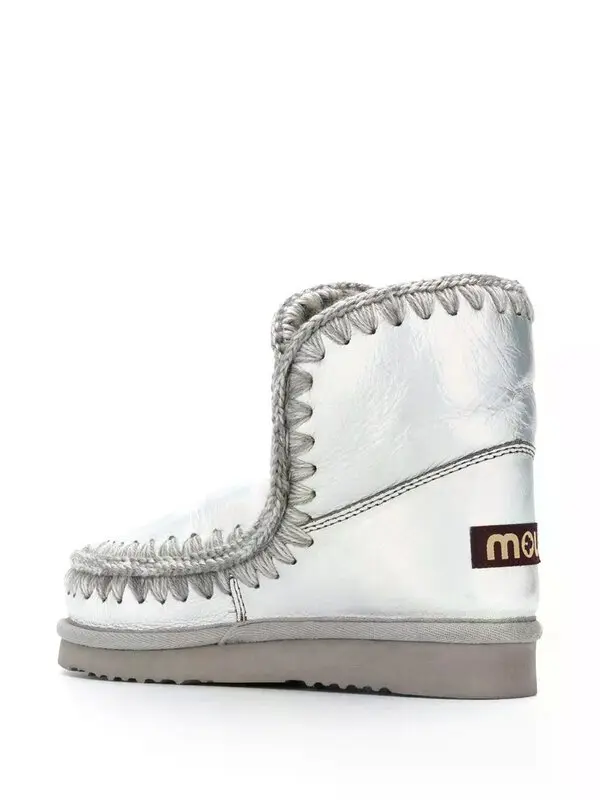 Mou Eskimo Metallic Ankle Boots