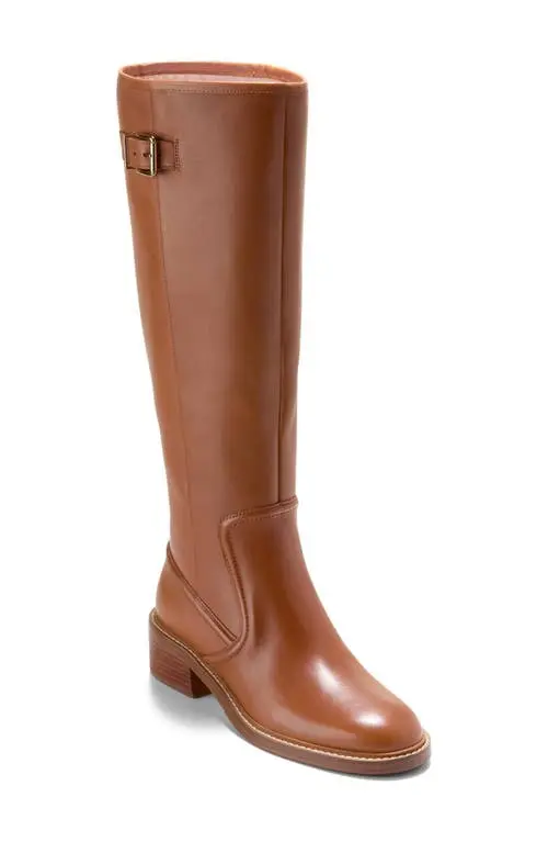 Cole Haan Silvana Tall Boots - British Tan Leather
