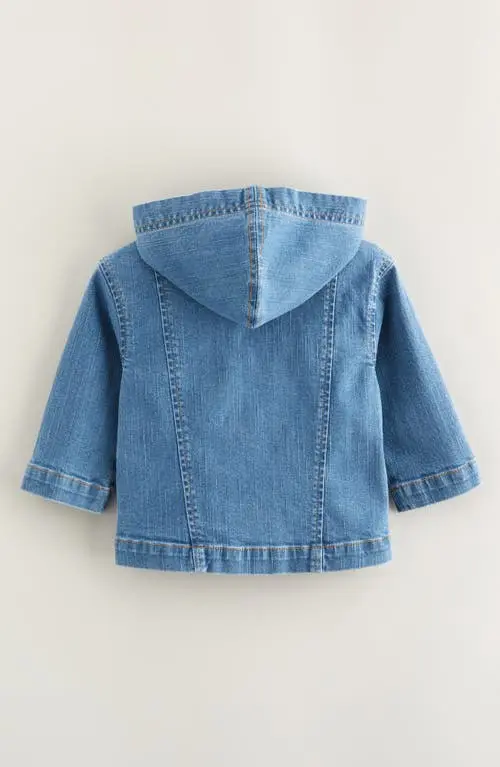 TUCKER + TATE Hooded Denim Jacket