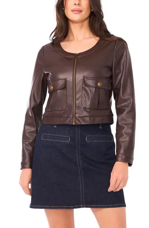 Vince Camuto Faux Leather Jacket