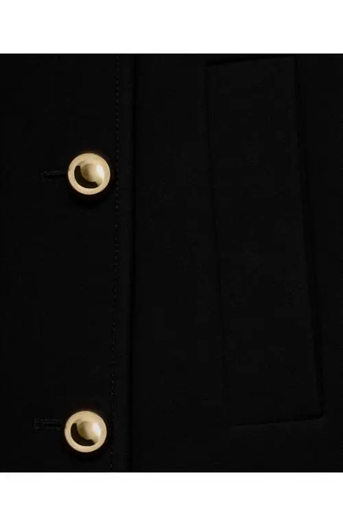 Mango Double-breasted Belted Cuff Jacket