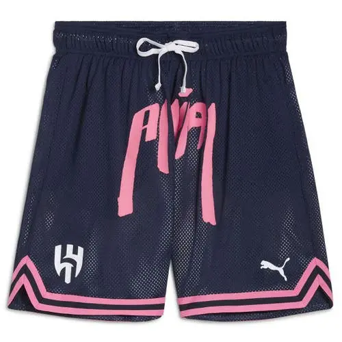 PUMA Al Hilal 2025 Fifa Club World Cup Hoops Reversible Shorts - Navy