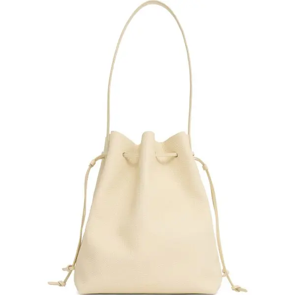 MANSUR GAVRIEL Everyday Cabas Leather Bucket Bag - Jasmine