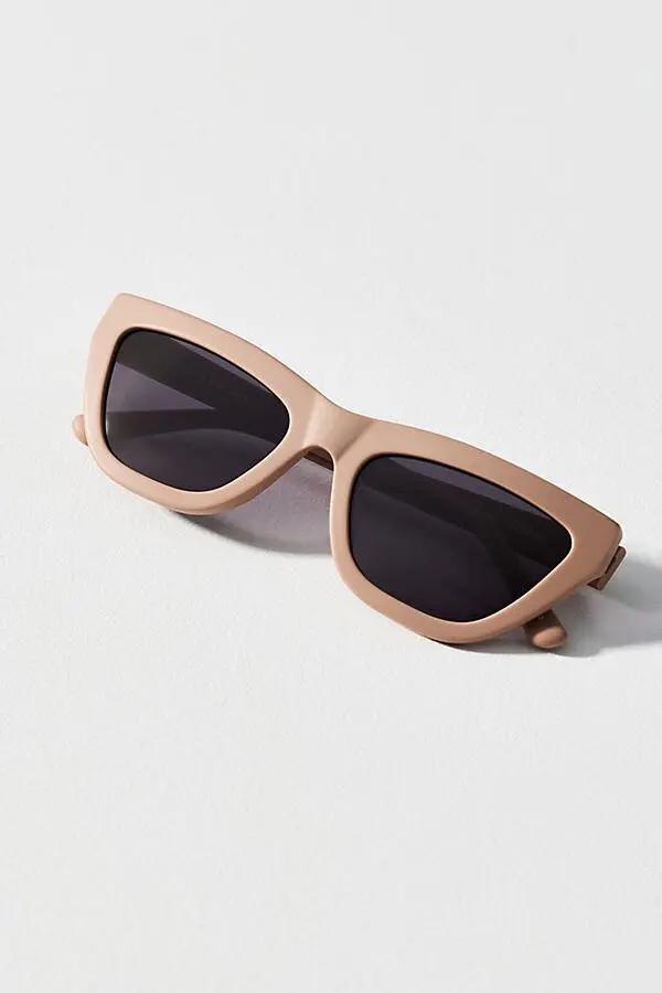 Jenny Bird Modern Cat-eye Sunglasses - Camel