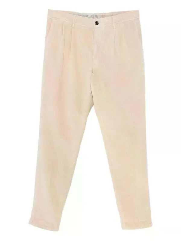 Incotex Pleated Corduroy Trousers
