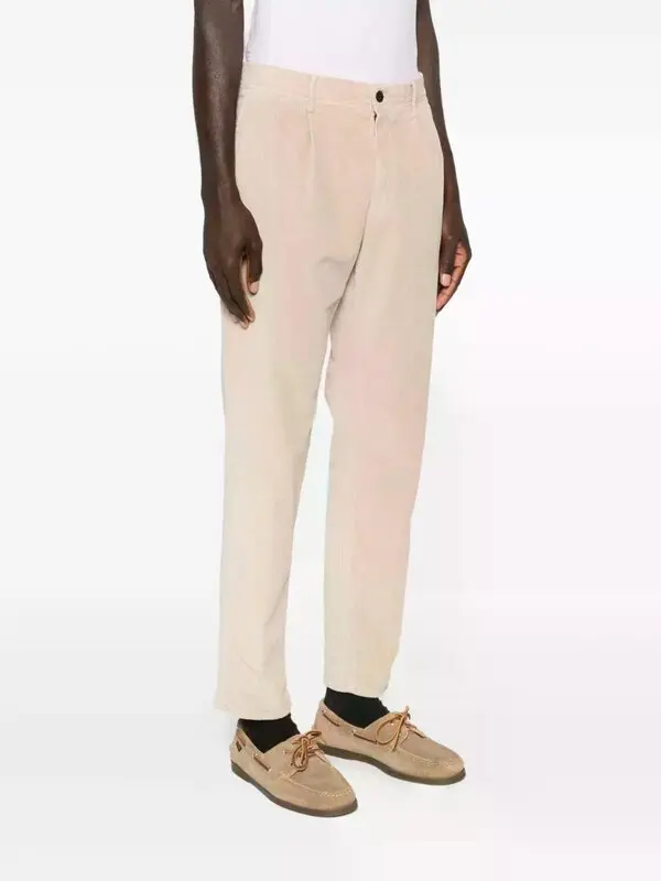 Incotex Pleated Corduroy Trousers
