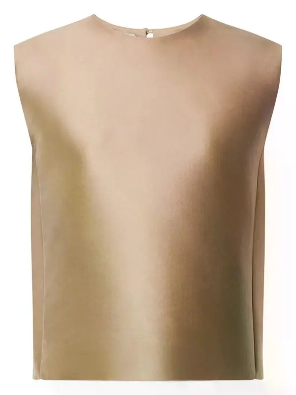 Alberta Ferretti Satin Top