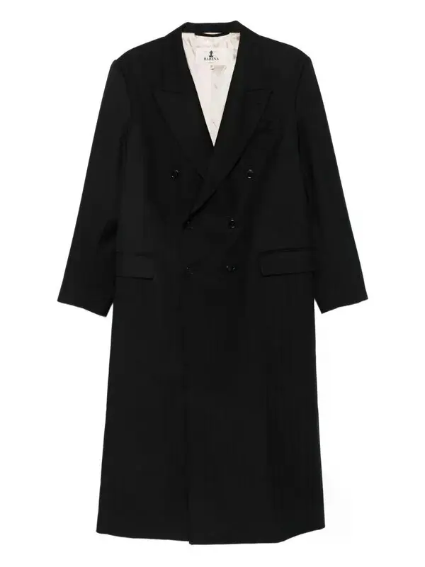 Barena Venezia Double-breasted Pinstripe Coat
