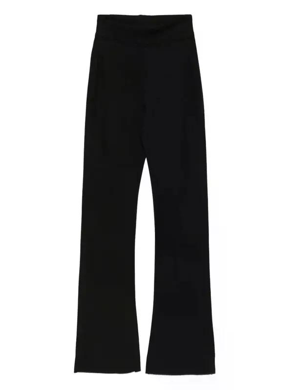 THOM KROM High-waisted Flared Trousers