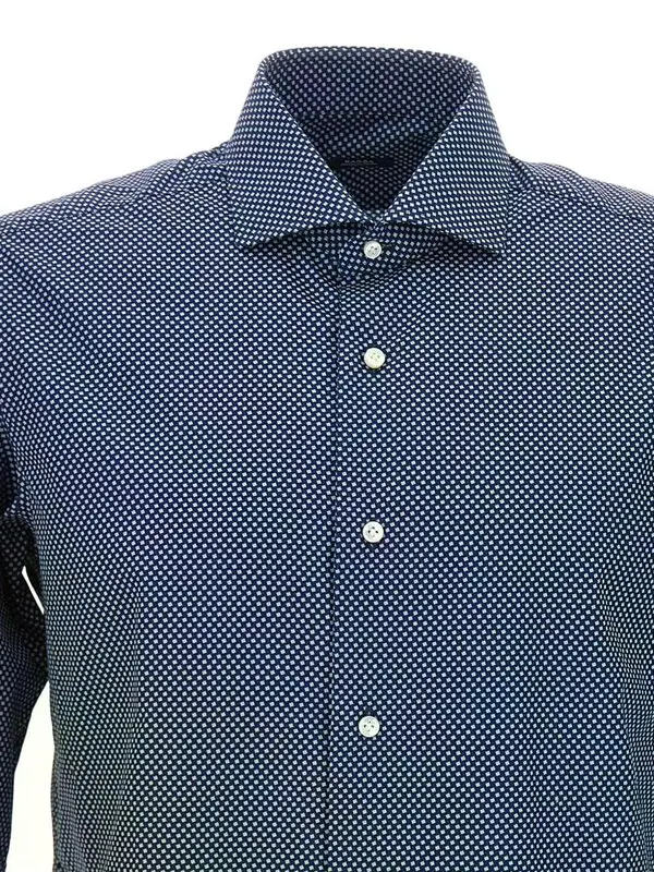 BARBA NAPOLI Polka Dot-print Shirt