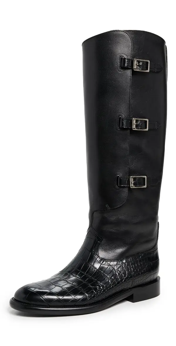 Paris Texas Montana Buckle Boots